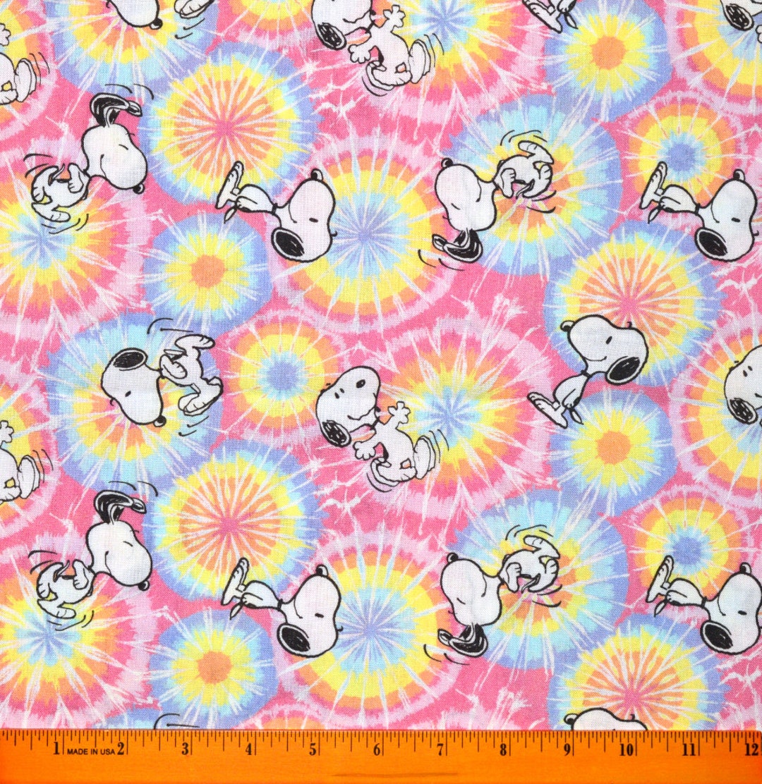 PEANUTS SNOOPY FABRIC | Sold by the Half Yard! Continuous Cut! | 100% ...