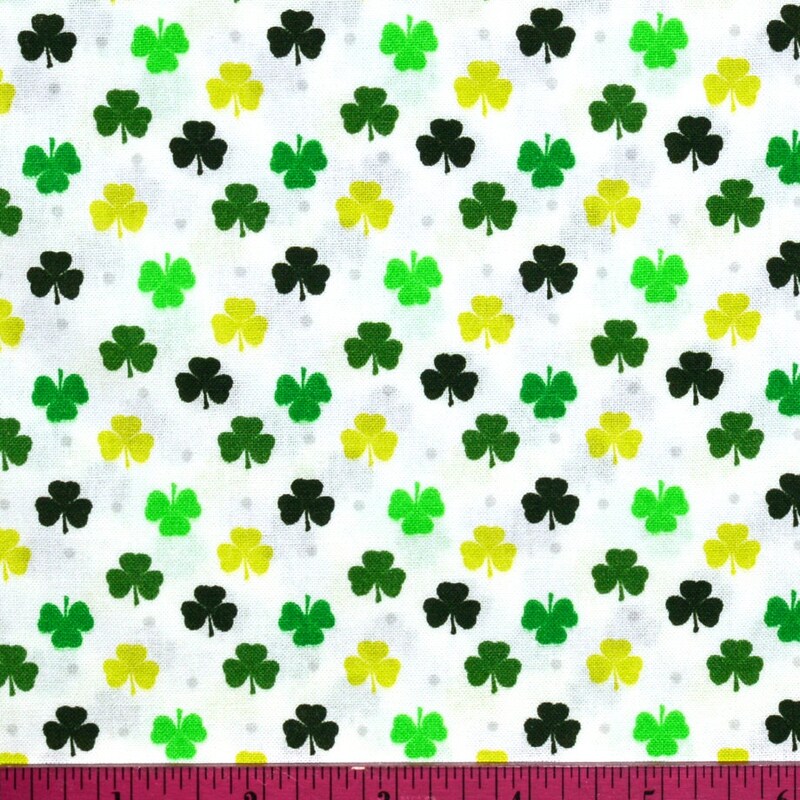 Shamrock Fabric - Etsy