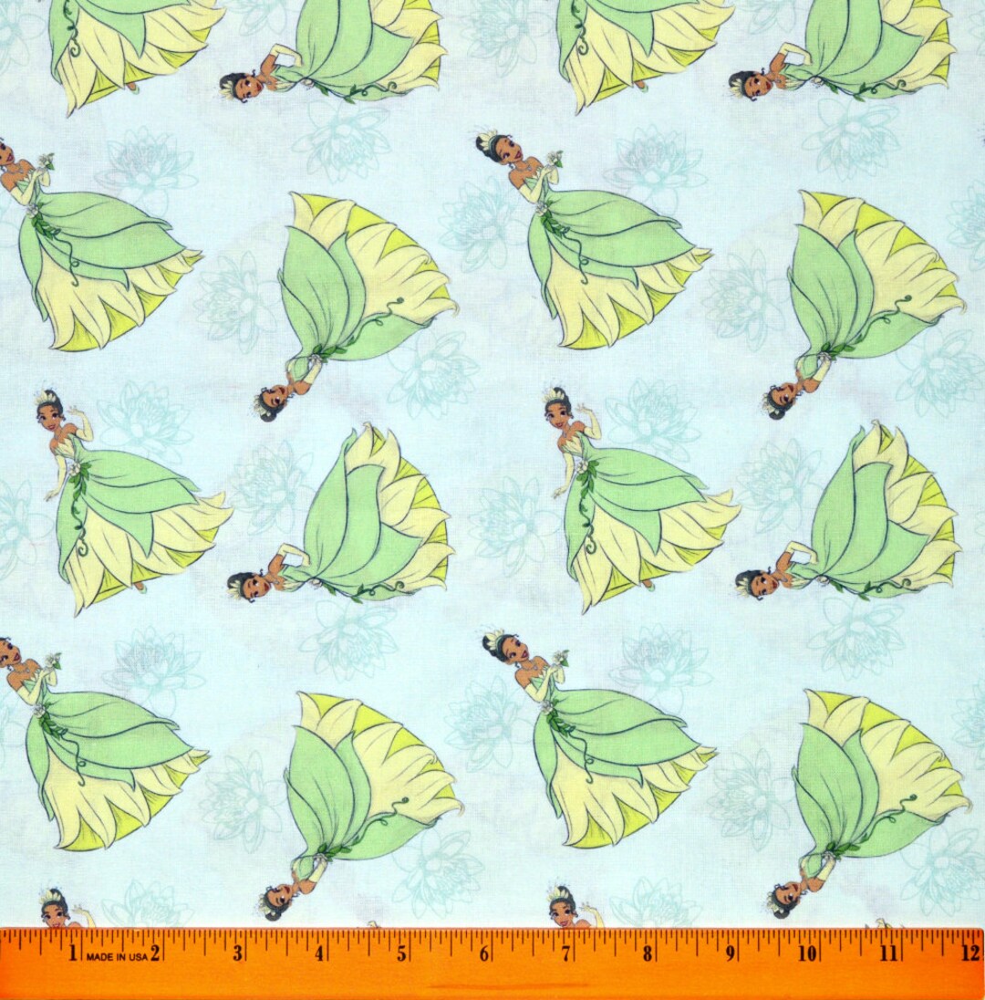 PRINCESS TIANA FABRIC | Sold by the Half Yard! | Continuous Cut! | 100% ...