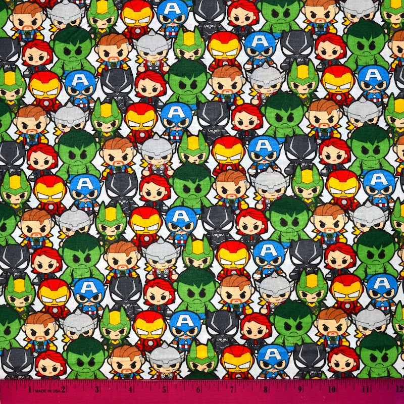 Super Hero Fabric - Etsy