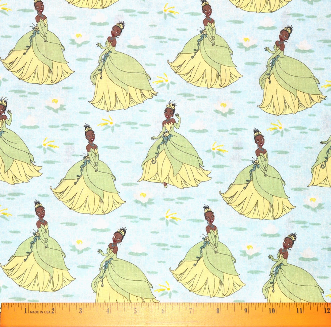 PRINCESS TIANA FABRIC | Sold by the Half Yard! | Continuous Cut! | 100% ...