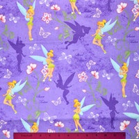 Tinkerbell Fabric - Etsy