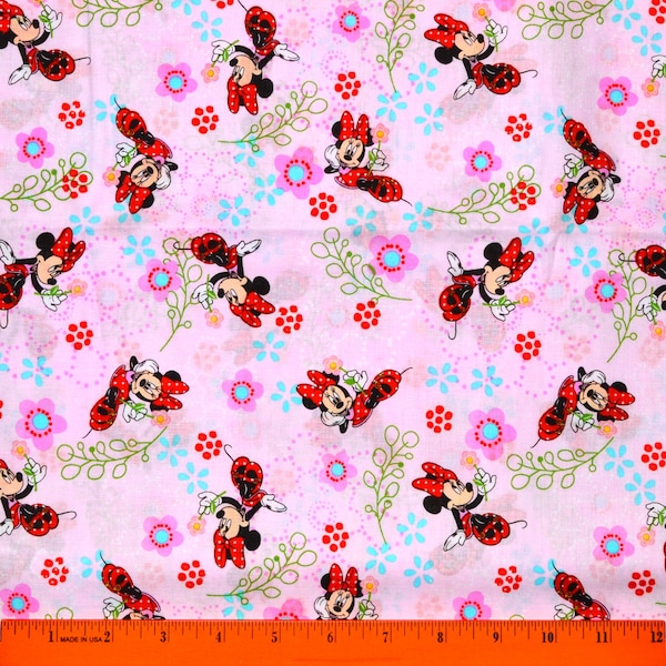 Minnie Mouse Fabric - Etsy
