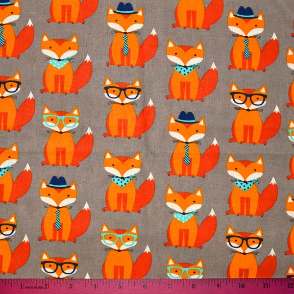 Fox Fabric - Etsy