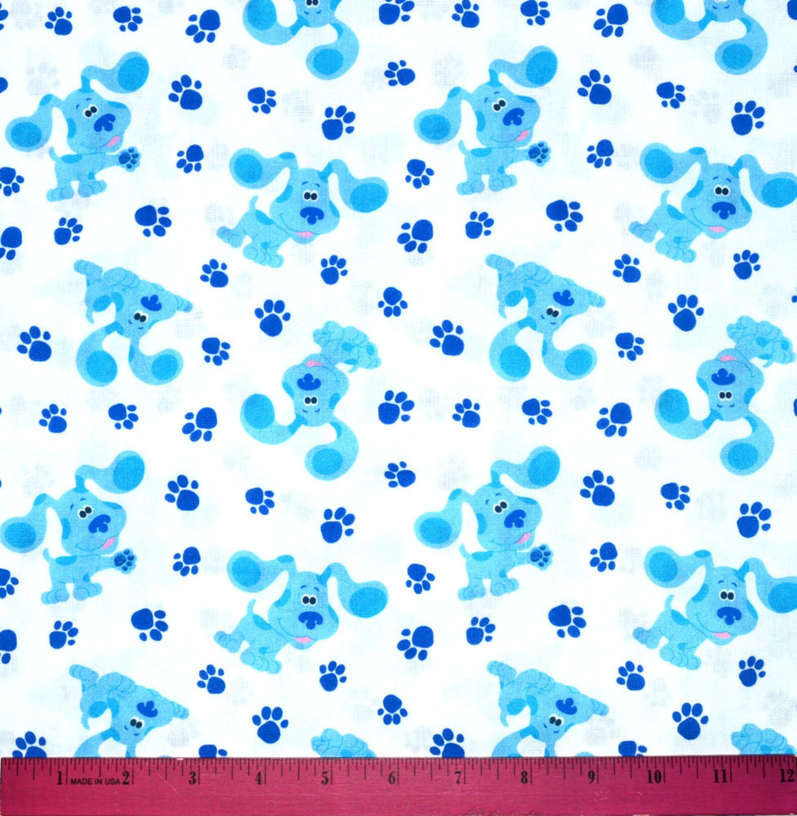 BLUE'S CLUES FABRIC Sold by the Half Yard for Sewing - Etsy