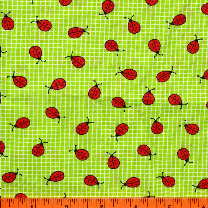 Ladybug Fabric - Etsy