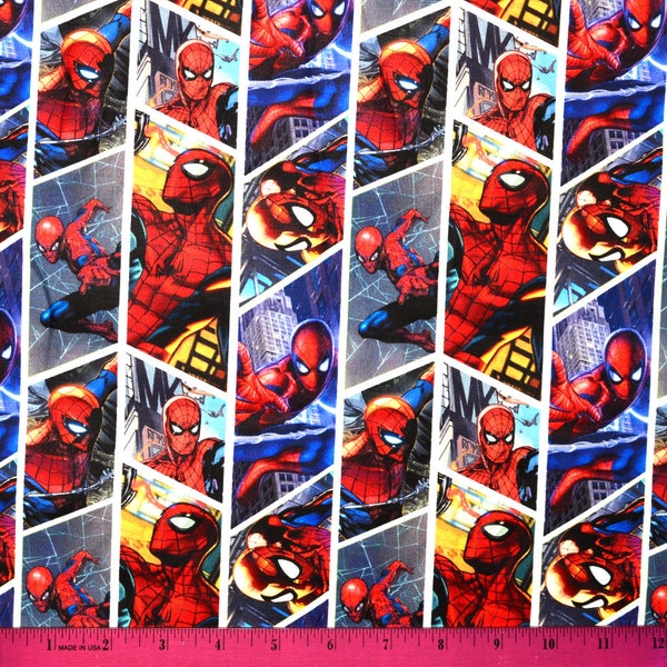 Spiderman Fabric Panel - Etsy