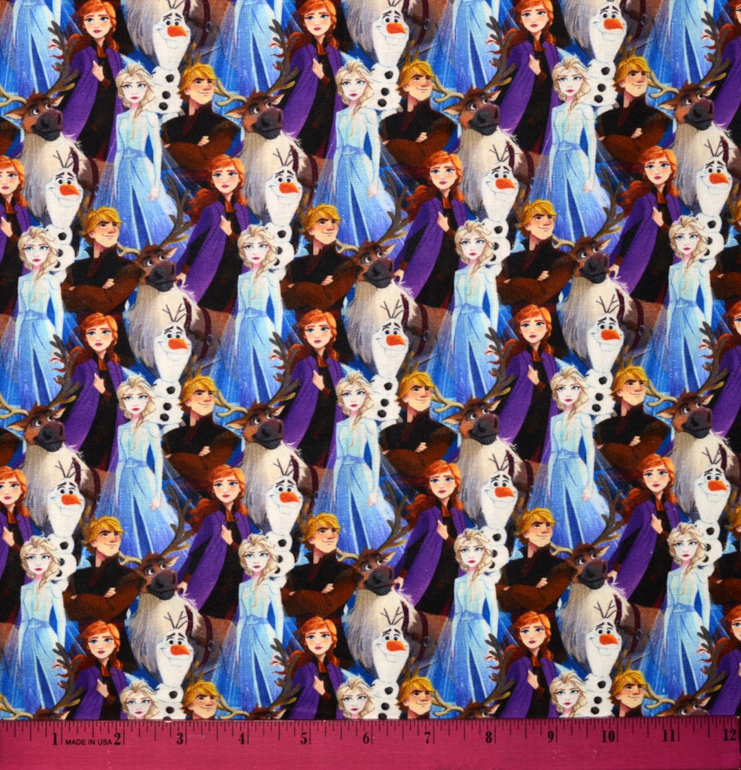 DISNEY FROZEN 2 FABRIC | Sold by the Half Yard! | Continuous Cut! | 100 ...