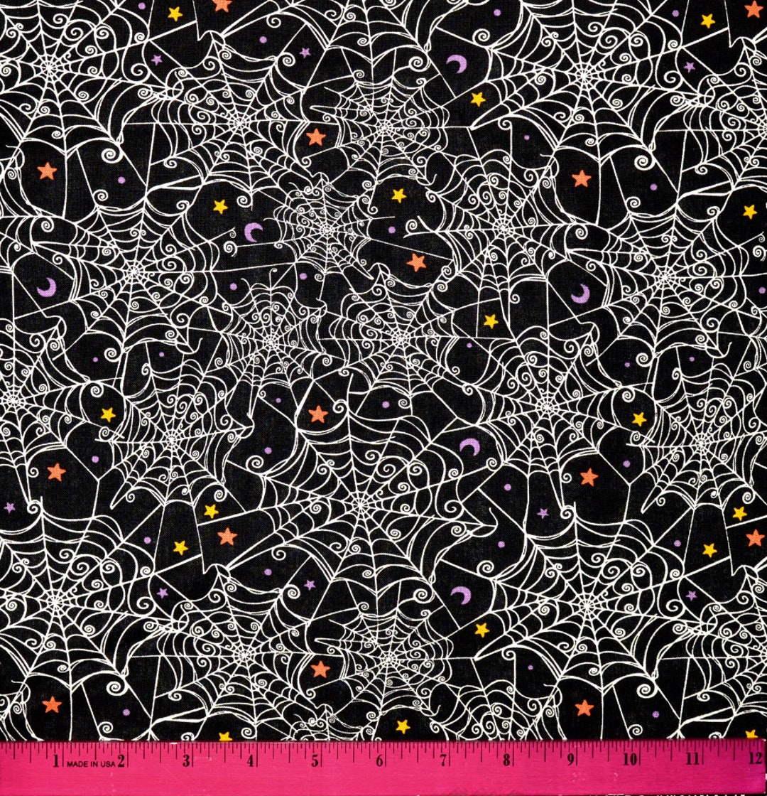 SPIDER WEB FABRIC Sold by the Half Yard Continuous Cut - Etsy