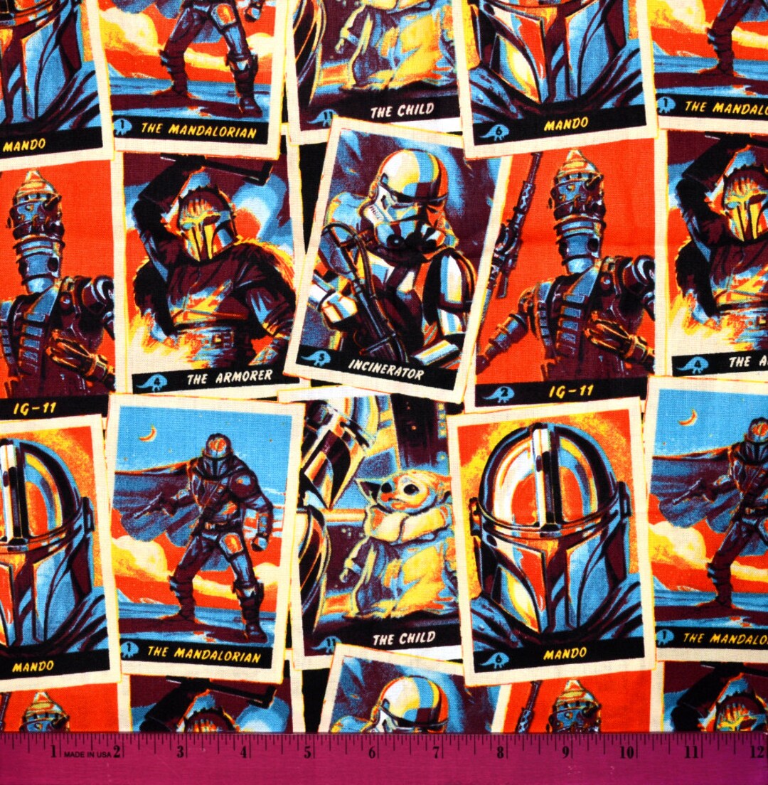 Sale!! MANDALORIAN FABRIC | Sold by the Half Yard! Continuous Cut ...