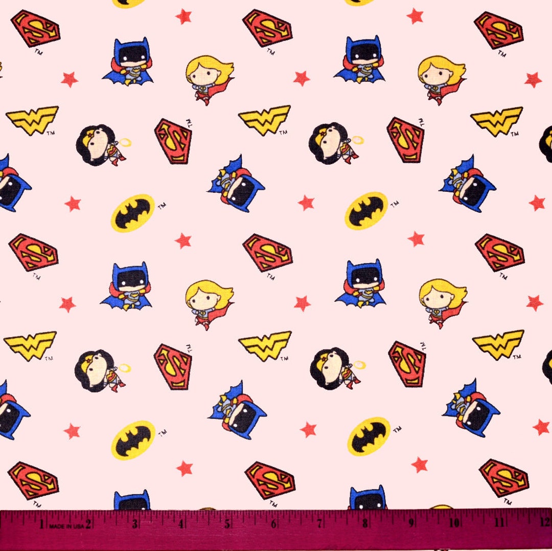 Sale!! DC COMICS FABRIC | Sold by the Half Yard! | Continuous Cut ...