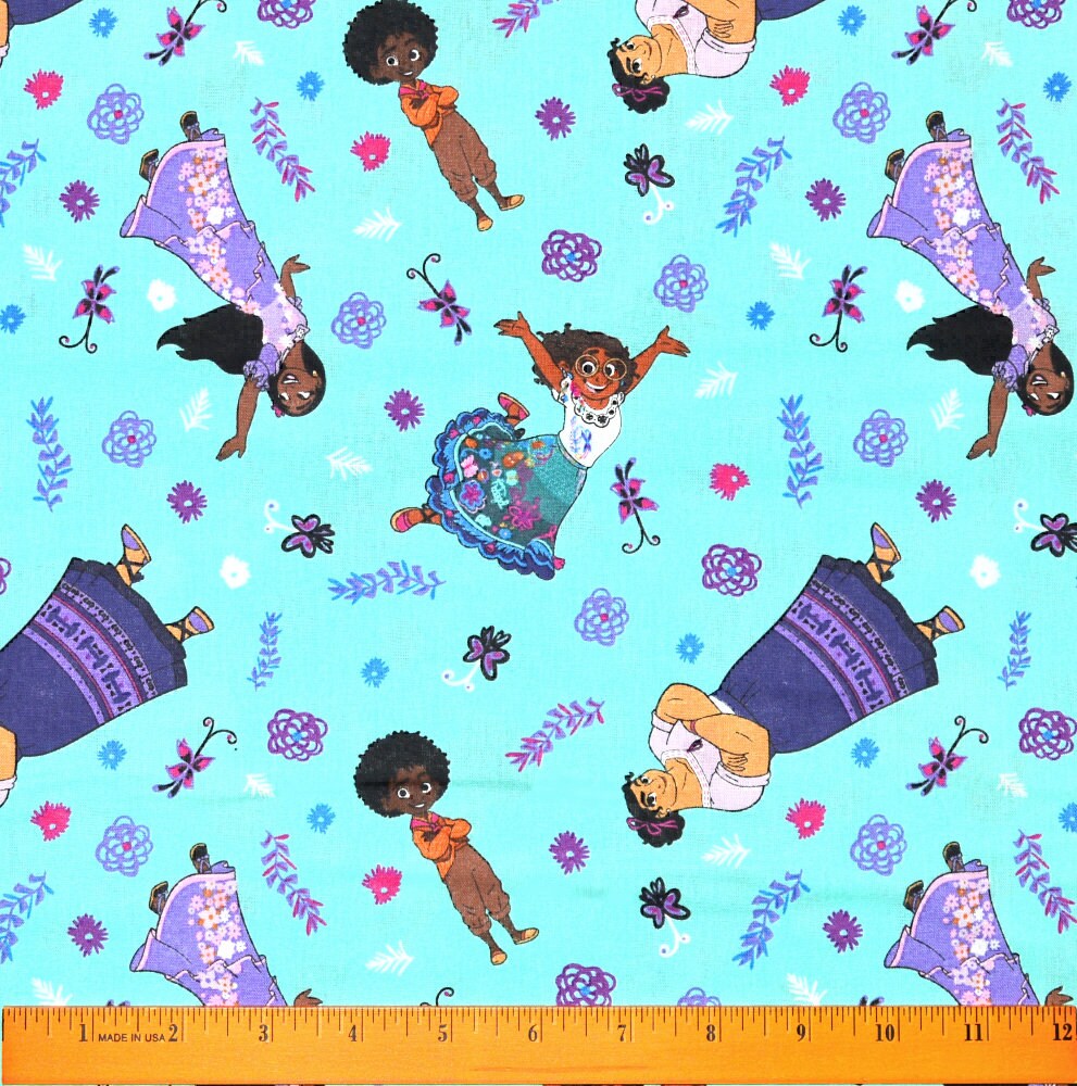 DISNEY ENCANTO FABRIC | Sold by the Half Yard! | Continuous Cut! | 100% ...