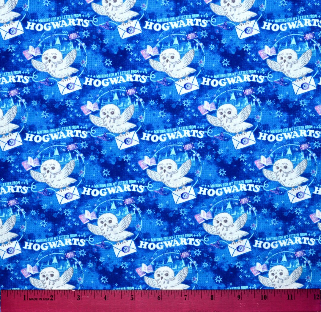 HEDWIG the OWL FABRIC | Sold by the Half Yard! | Continuous Cut! | 100% ...