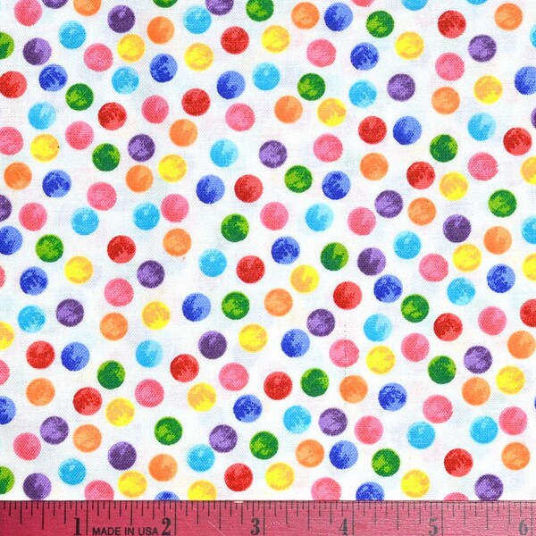 Pastel Dot Fabric - Etsy