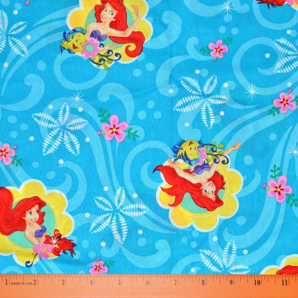 Flannel Mermaid Fabric - Etsy