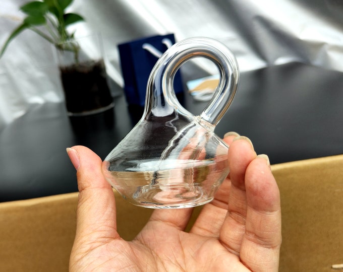 Antique English Cylinder Aqua Glass Bottles - Sizes Vary - Sold ...