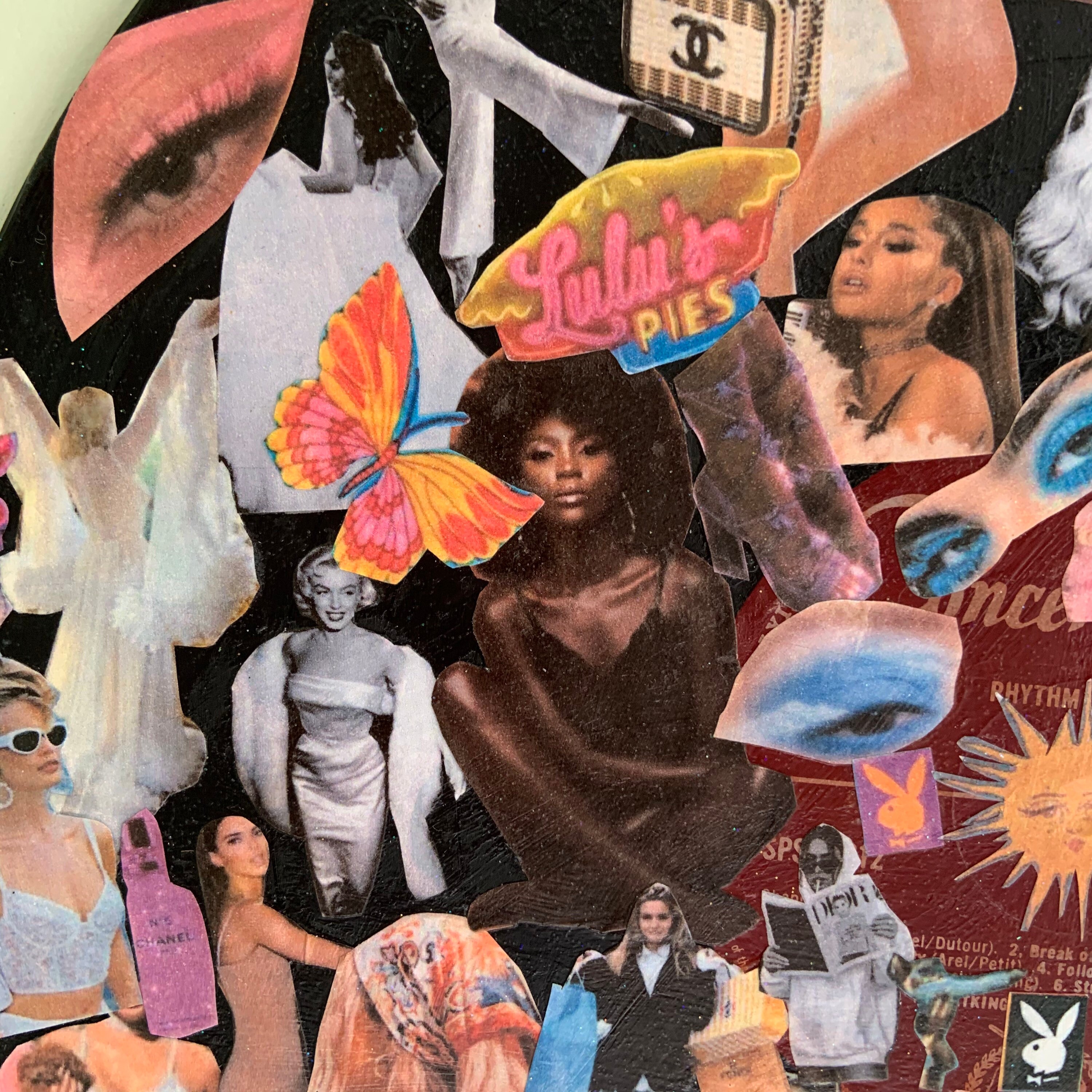 Inspirational women / y2k themed 12 decorative vinyl record | Etsy