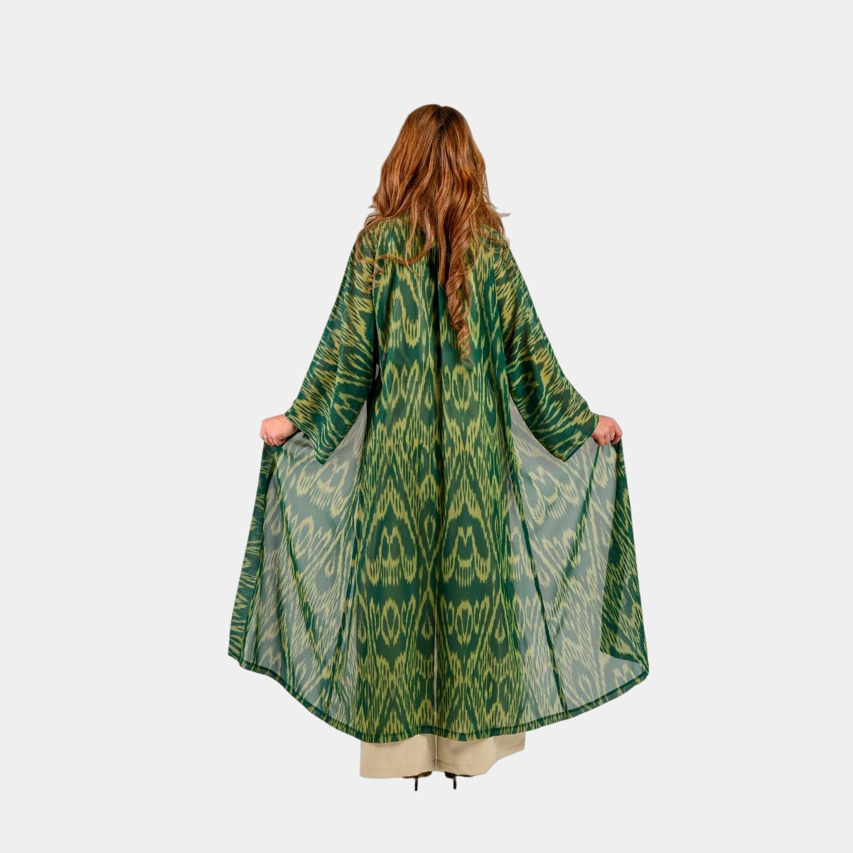 Cape, Green Cape, Dress Cape, Wedding Clothing, Cloak, Green Cloak, One ...