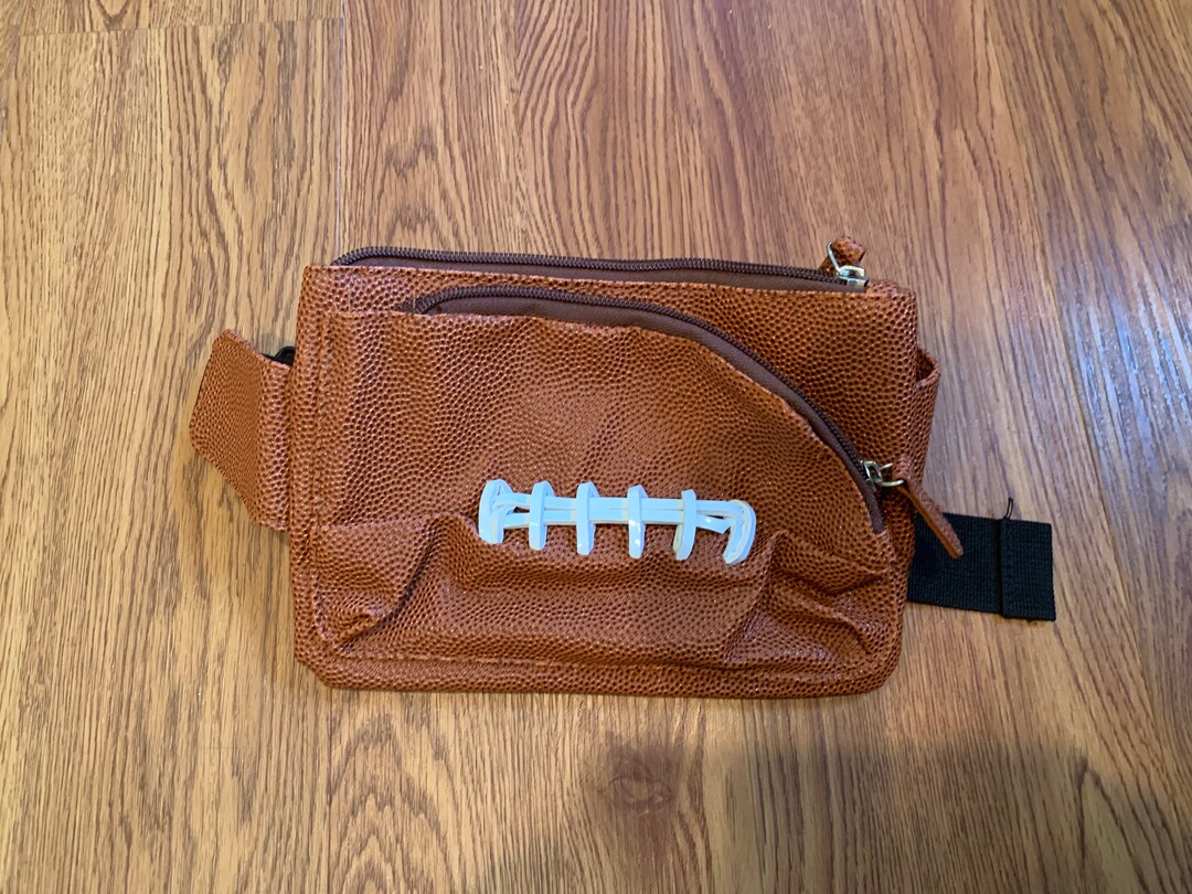 Football Fanny Pack With 3 Zippers - Etsy