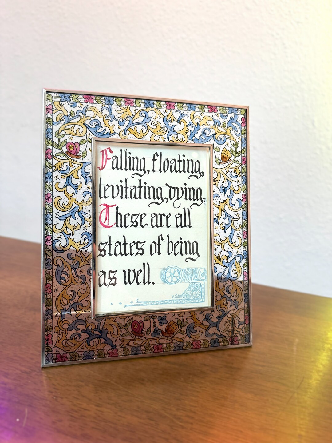 Framed Calligraphy: Area X Southern Reach Jeff Vandermeer Biologist ...