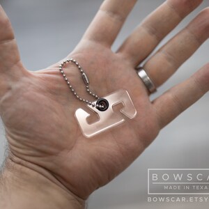 2 Pack BOWSCAR Laser Cut Acrylic Reusable Face Mask Ear Saver Strap ...