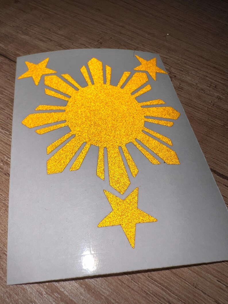 Reflective Helmet Decals Philippines Skull Sun Pinoy 3 Stars and a Sun ...