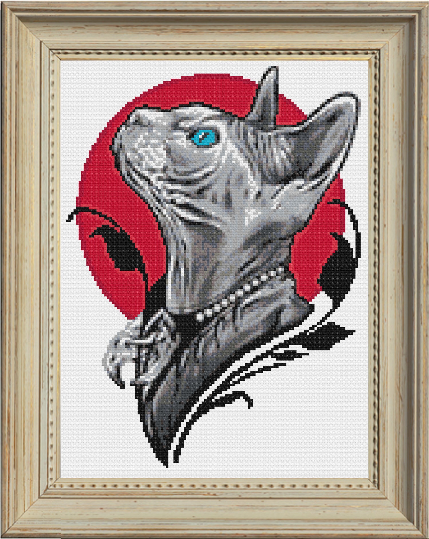 Sphynx Cat Cross Stitch Pattern, Modern Art Counted Cross Stitch PDF ...