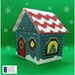 Christmas House Shaped Box PDF Pattern, Plastic Canvas Christmas ...