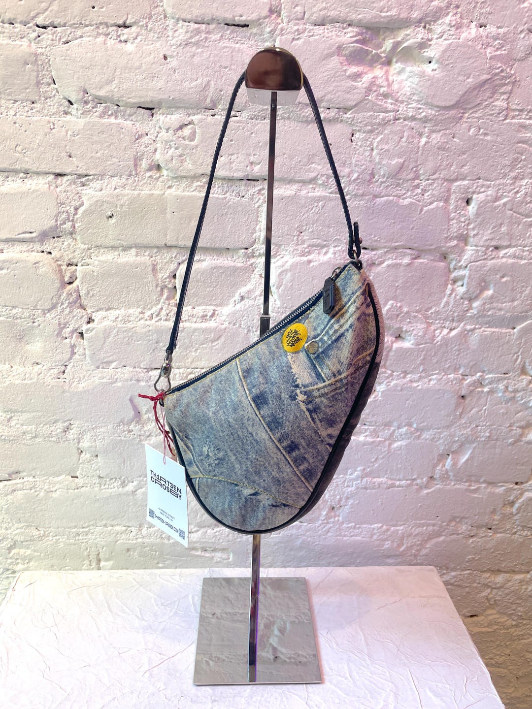 Christian Dior Denim Miss Diorella Saddle Bag - Etsy