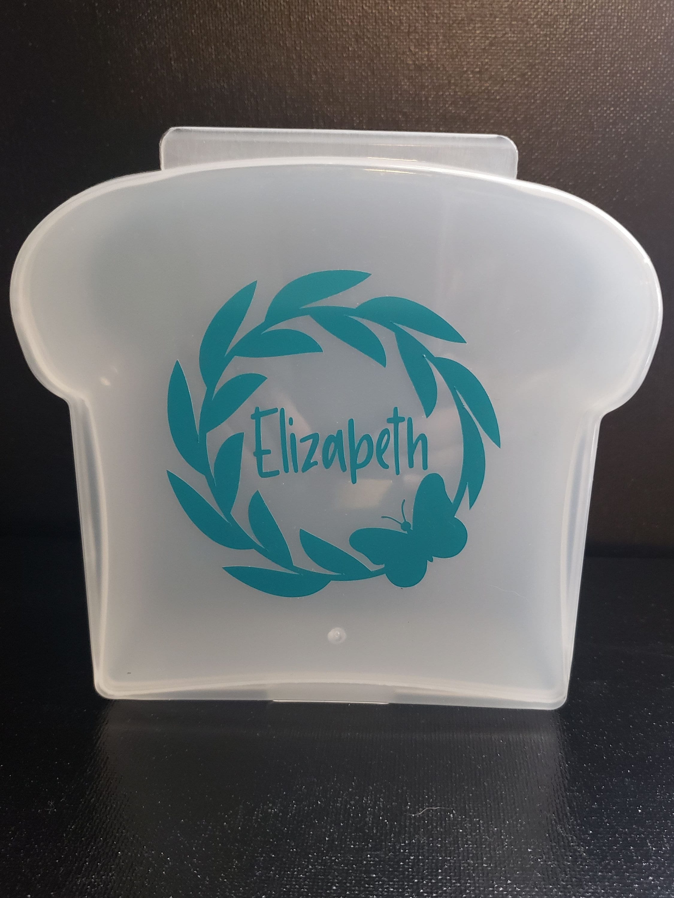 CUSTOM Plastic Sandwich Keeper for Lunch Boxes Kid's Sandwich Holder ...