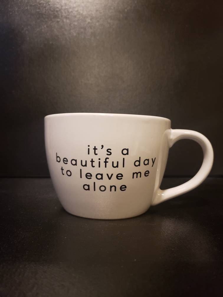 PERSONALIZED Loading, Not a Morning Person Large Coffee, Soup, Ice ...