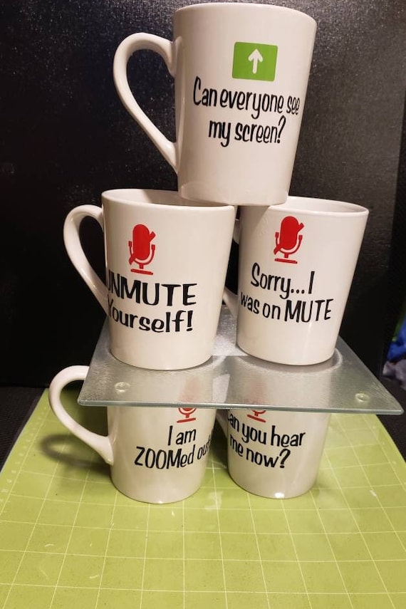 Can You Hear Me Now Unmute Yourself Zoomed Out and - Etsy