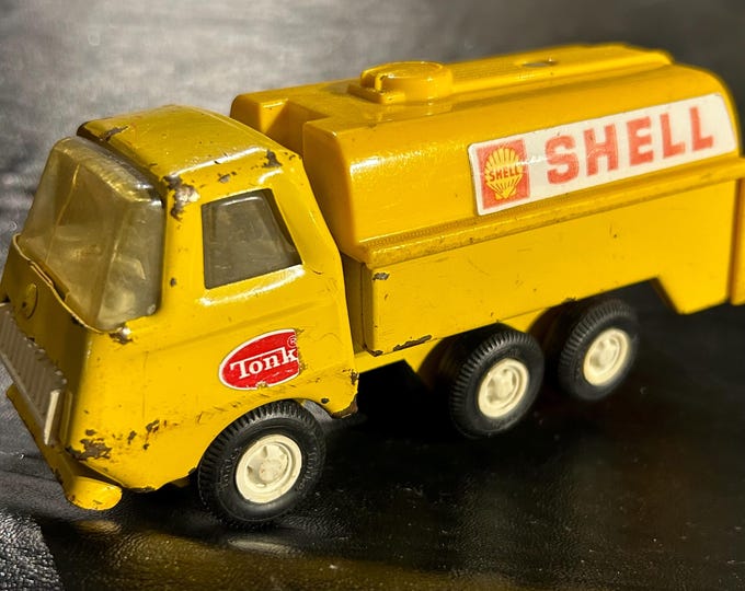 1970’s Tonka Shell Oil Tanker Truck - Etsy