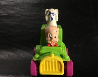 Warner Bros Disney Porky Pig Ghost Catchers Truck Safe 1992 Kids Meal ...