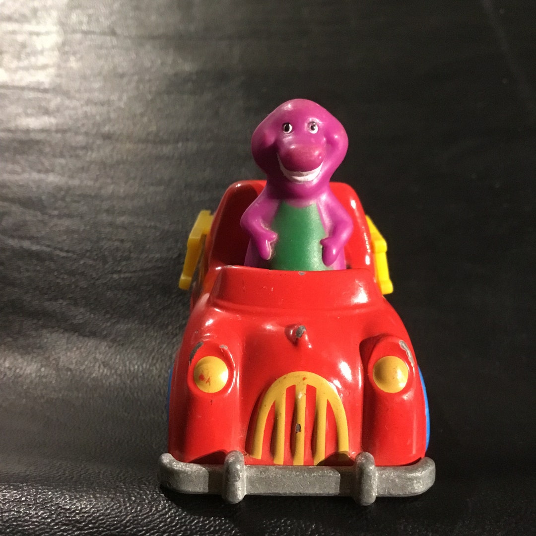 1993 Barney Die Cast Car - Etsy