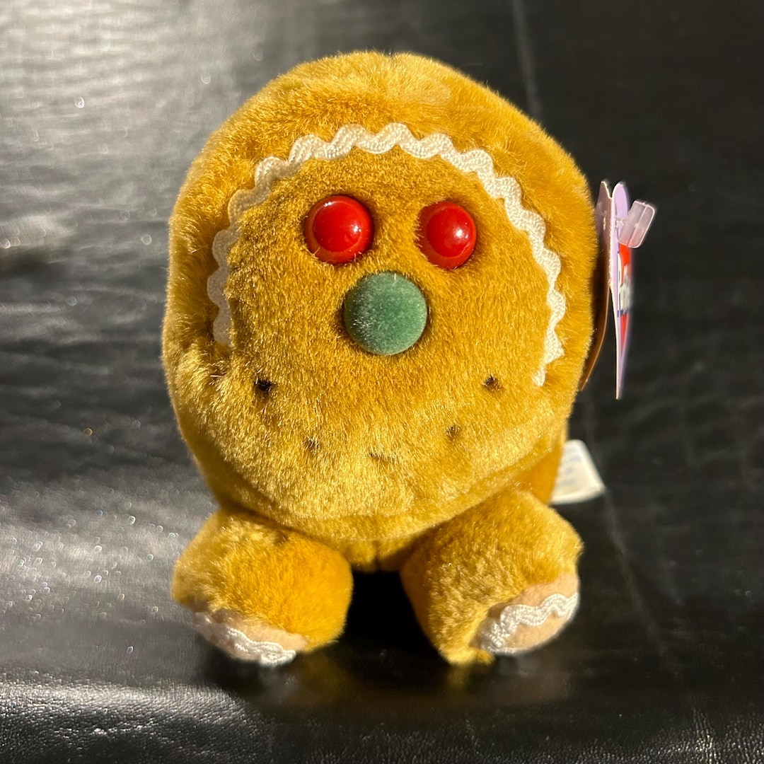 1999 Puffkins Christmas Spice the Gingerbread Plush - Etsy