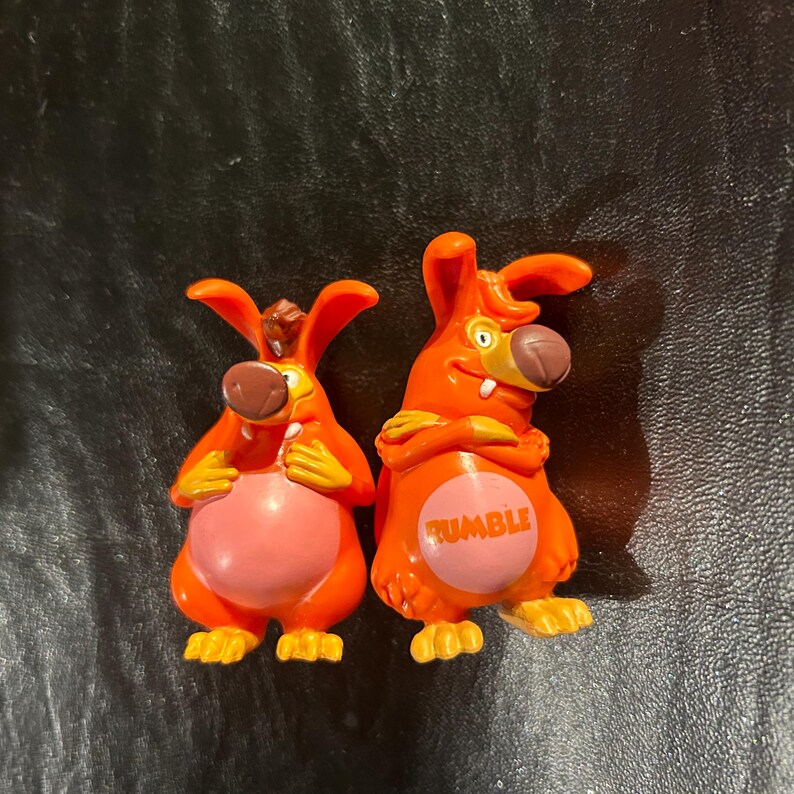 Vintage Yowie World Monster Figures - Etsy