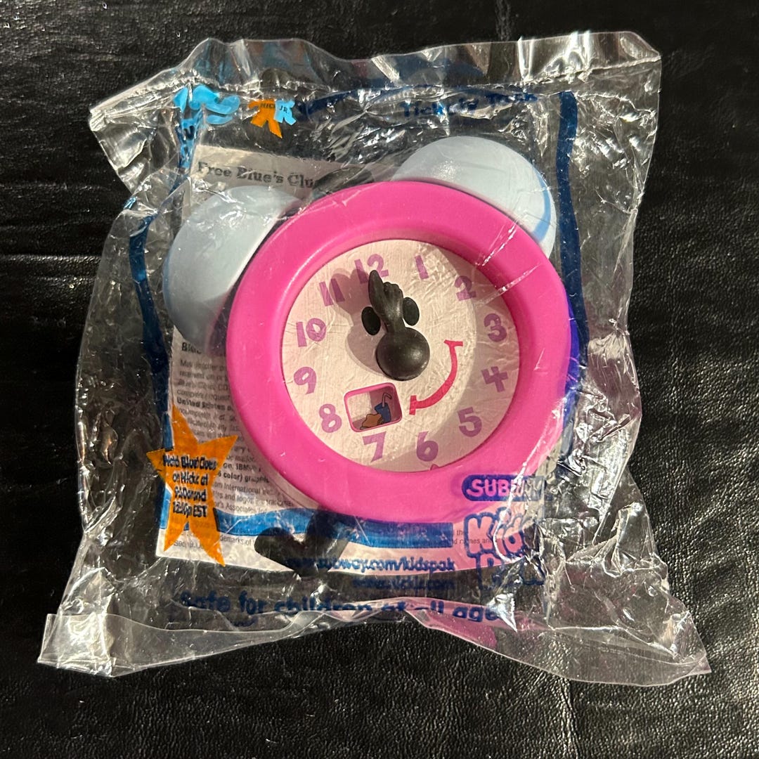 1998 Blues Clues Ticky Tock Alarm Clock - Etsy