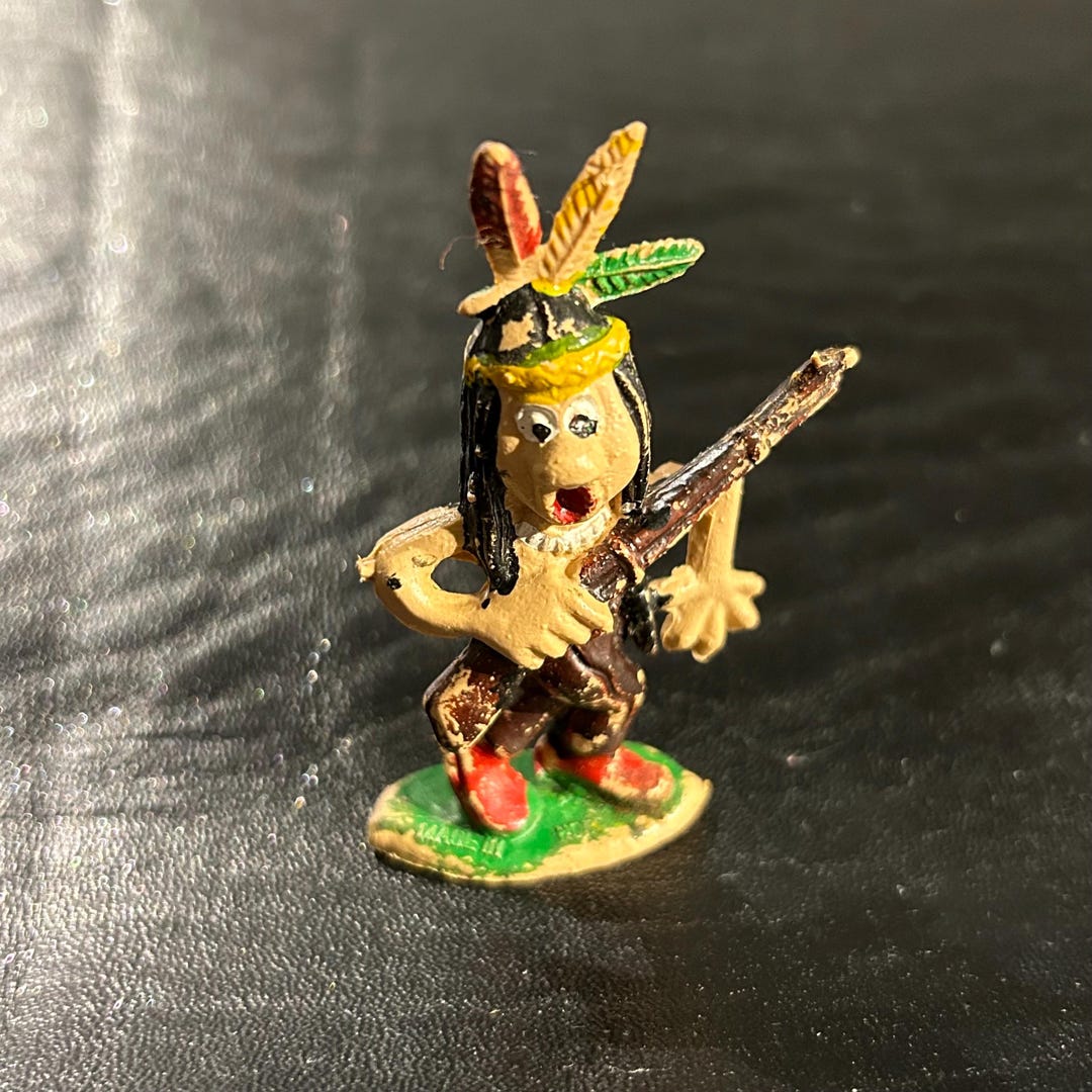 Vintage Native American/indian Figure - Etsy