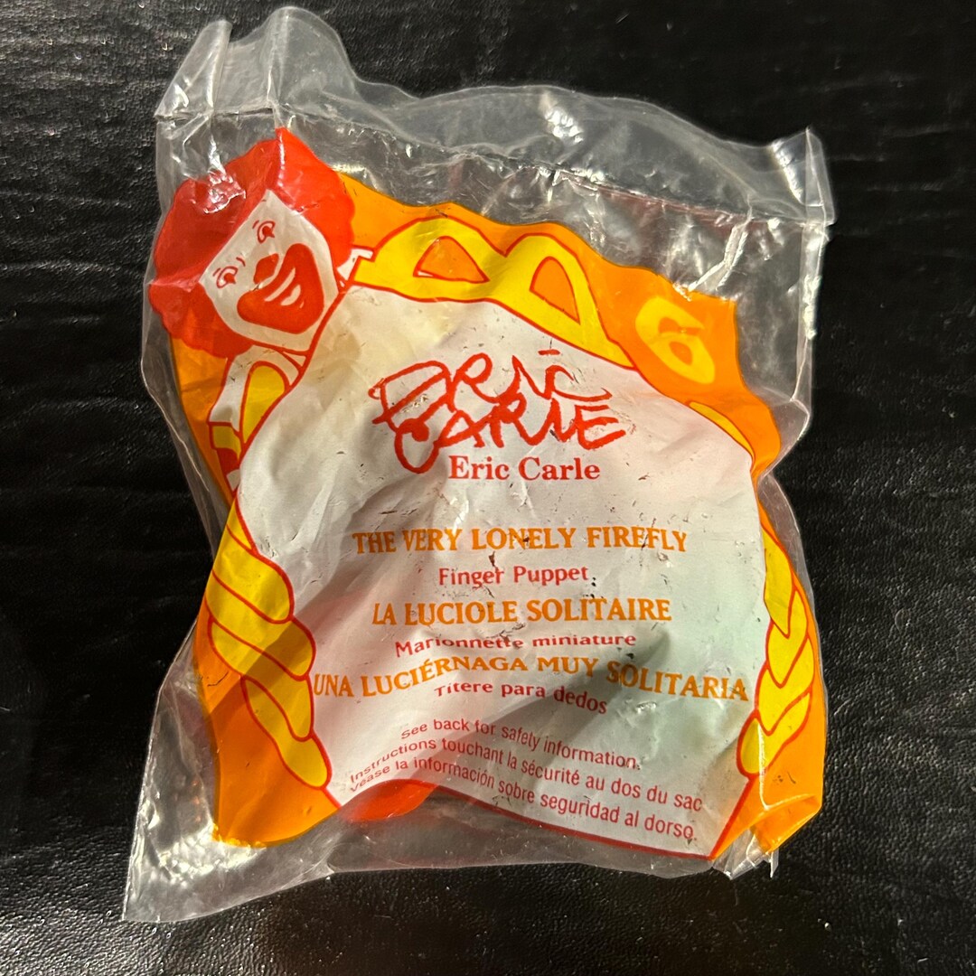 1996 Eric Carle the Very Lonely Firefly Finger Puppet - Etsy