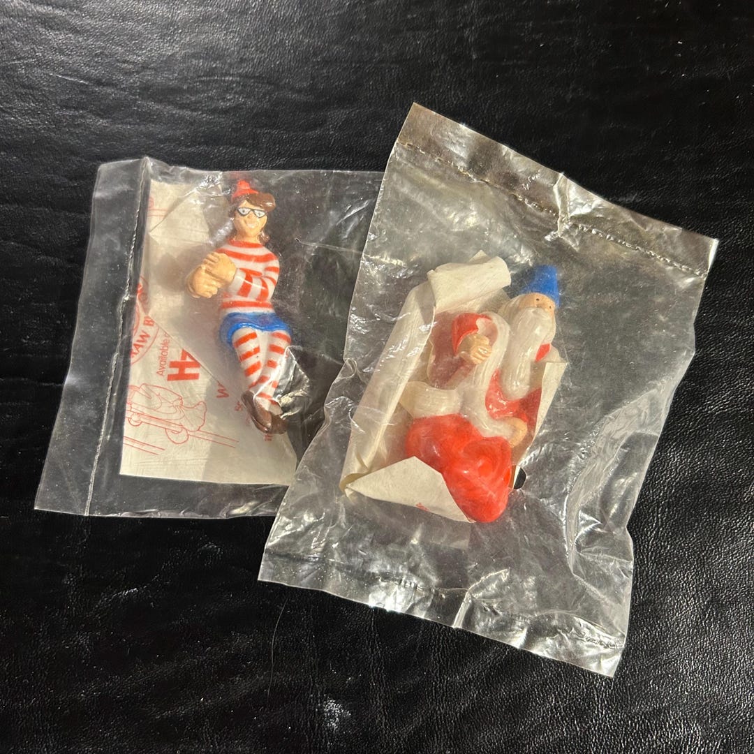 1991 Where’s Waldo Figures - Etsy Canada