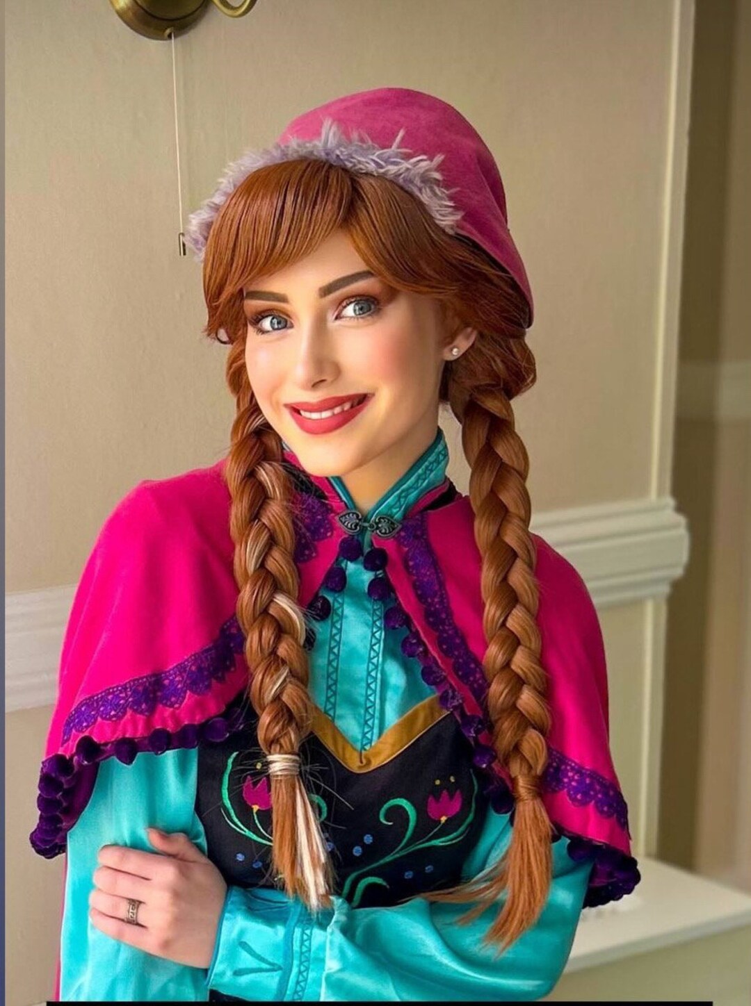 Anna Inspired Braided Wig - Etsy