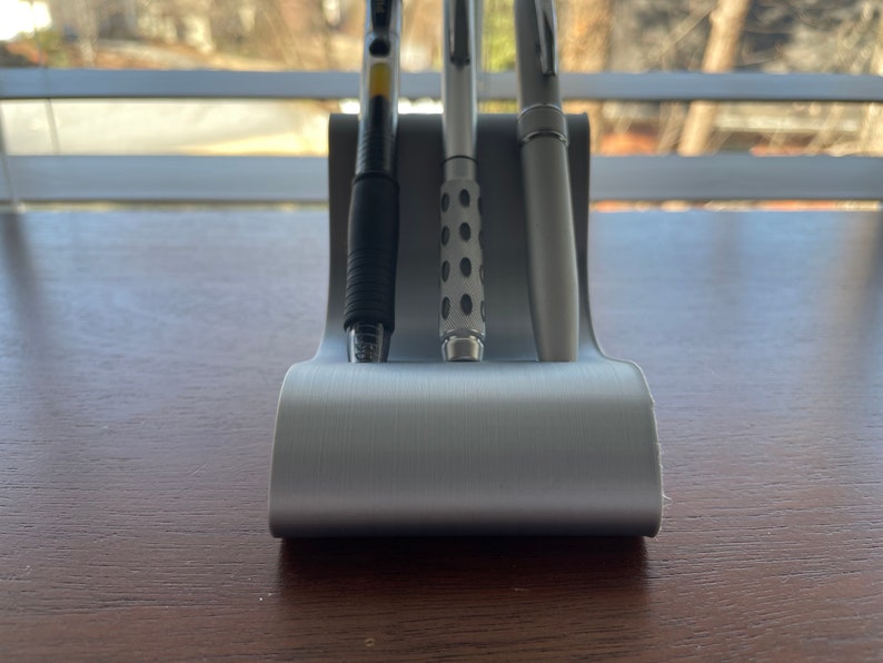 Modern 3 Pen Display / Pen Stand / Pen Holder: Flow | Etsy