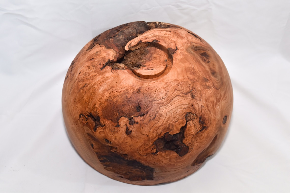 Black Cherry Wood Burl Bowl - Etsy Hong Kong