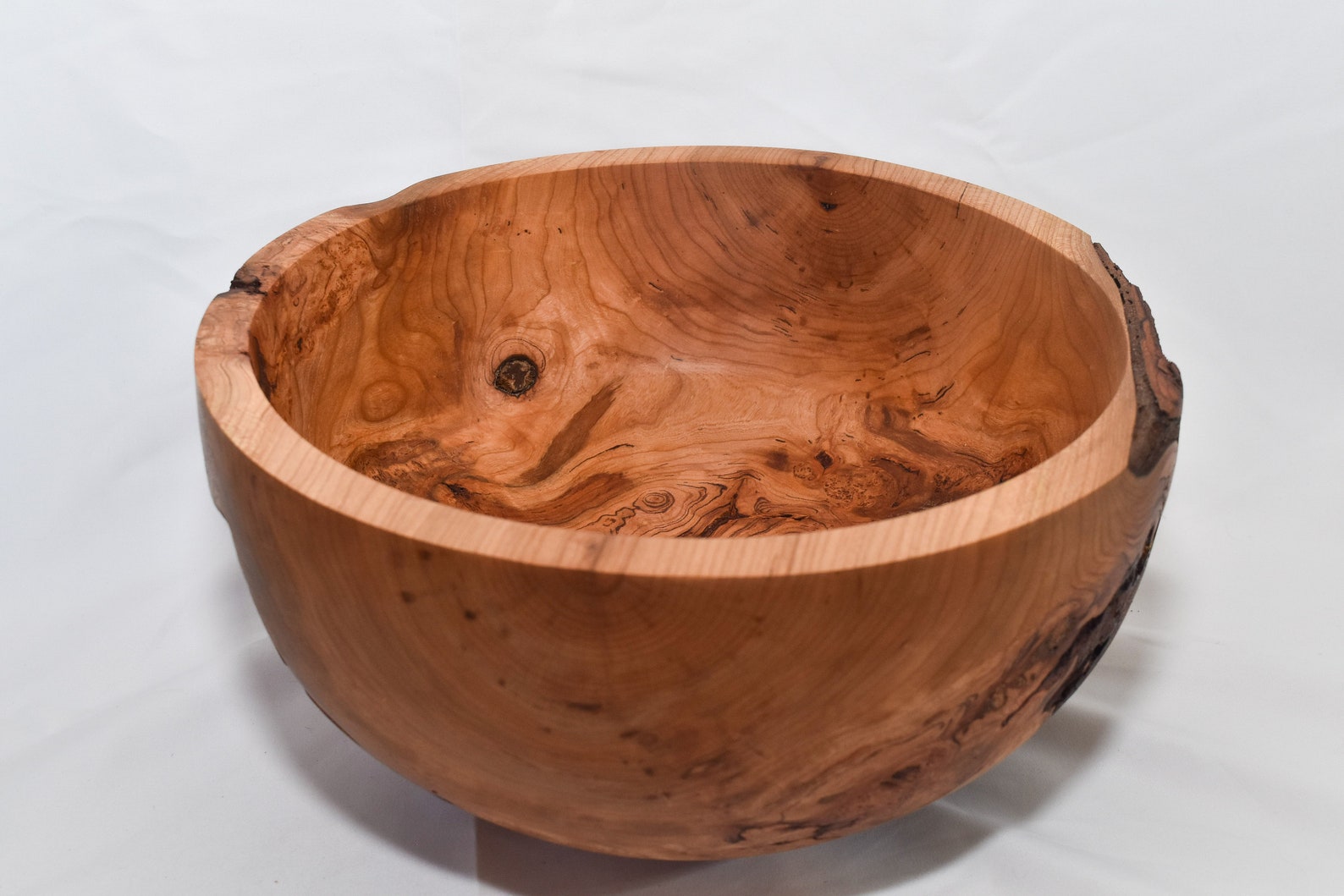 Black Cherry Wood Burl Bowl - Etsy