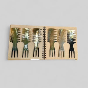 3-in-1 Comb With Logo. Hair Brush. Large Comb With Handel - Etsy