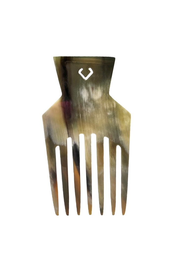Pointy Afro Comb. Long Tooth Hairdressing Pick. Curly Hair Brush ...
