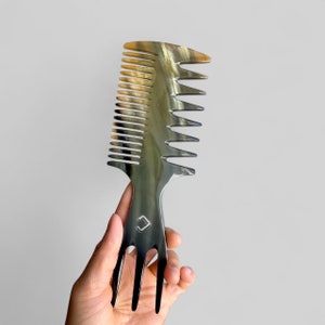 3-in-1 Comb With Logo. Hair Brush. Large Comb With Handel - Etsy