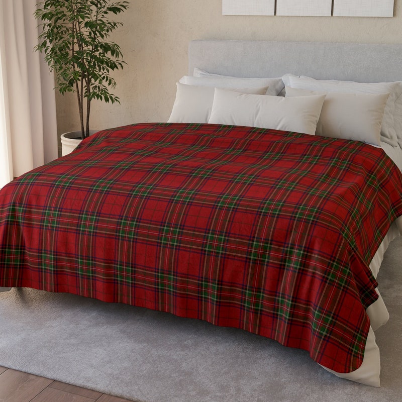 Tartan Blanket - Etsy