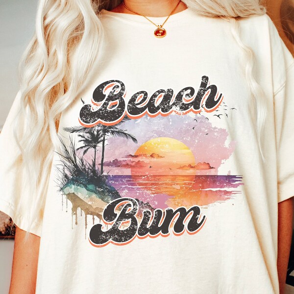 Beach Bum T Shirt - Etsy